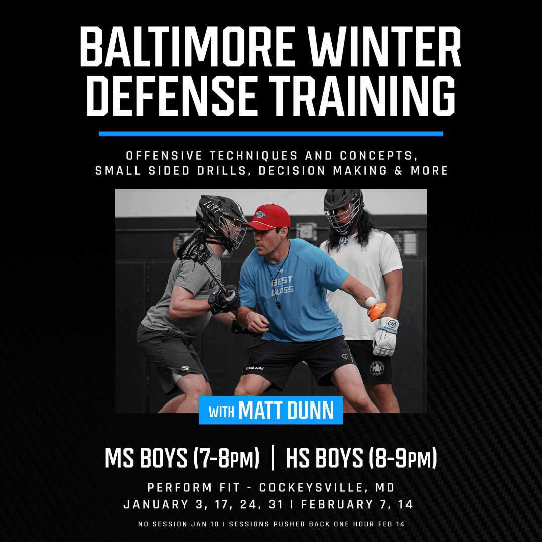 Matt Dunn of First Class Lacrosse | Defensive Training Coach